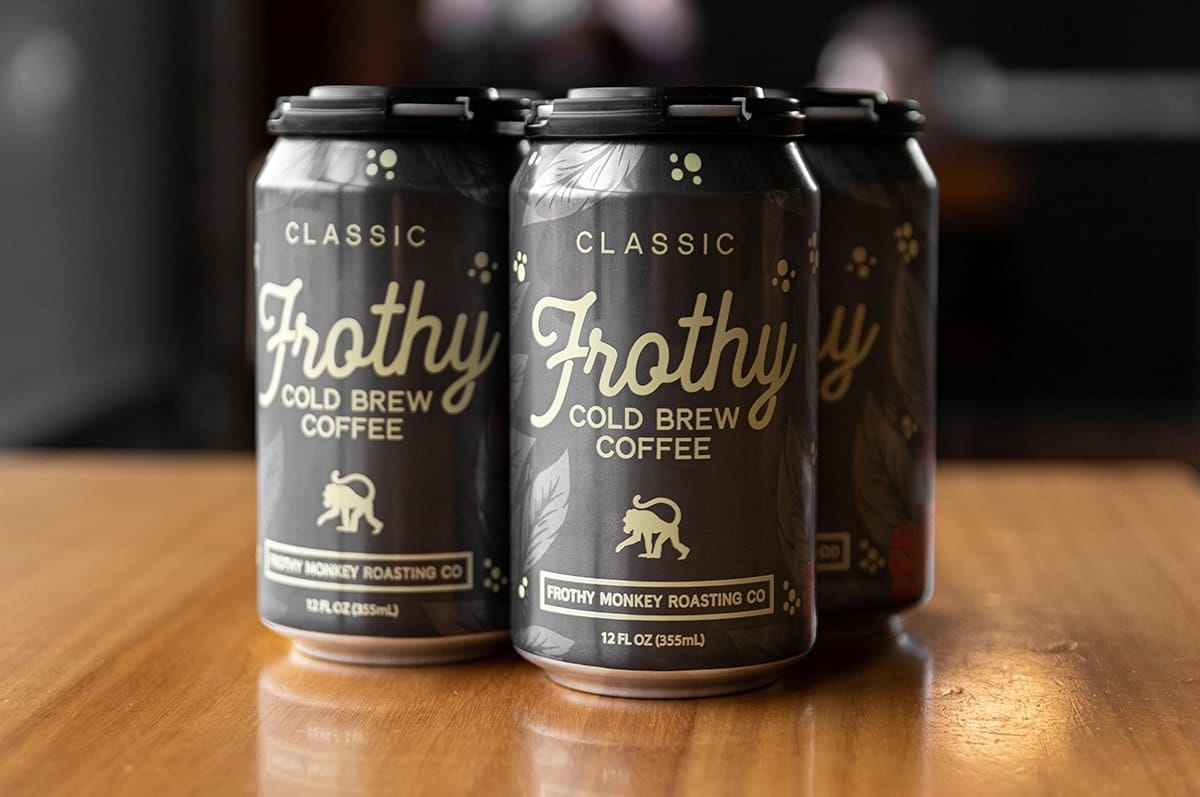 Canned cold brew coffee store