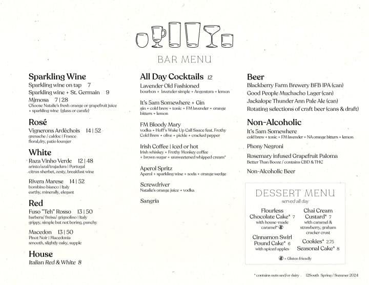 Frothy Monkey Food & Drink Menus – Frothy Monkey